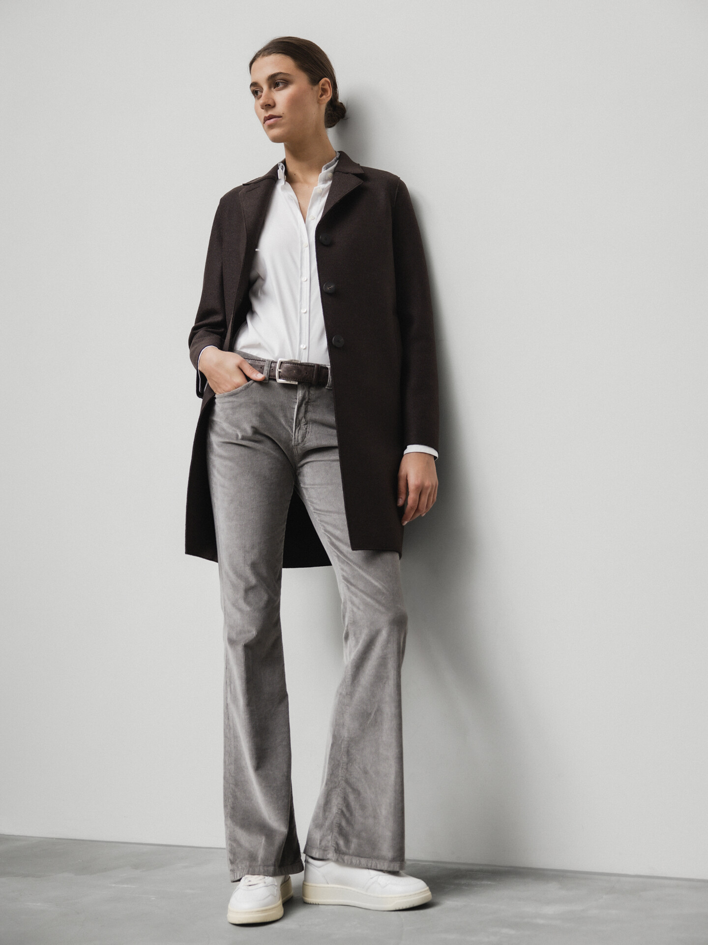 Flared Cordhose von NINE IN THE MORNING GREY online shoppen – DANIELS