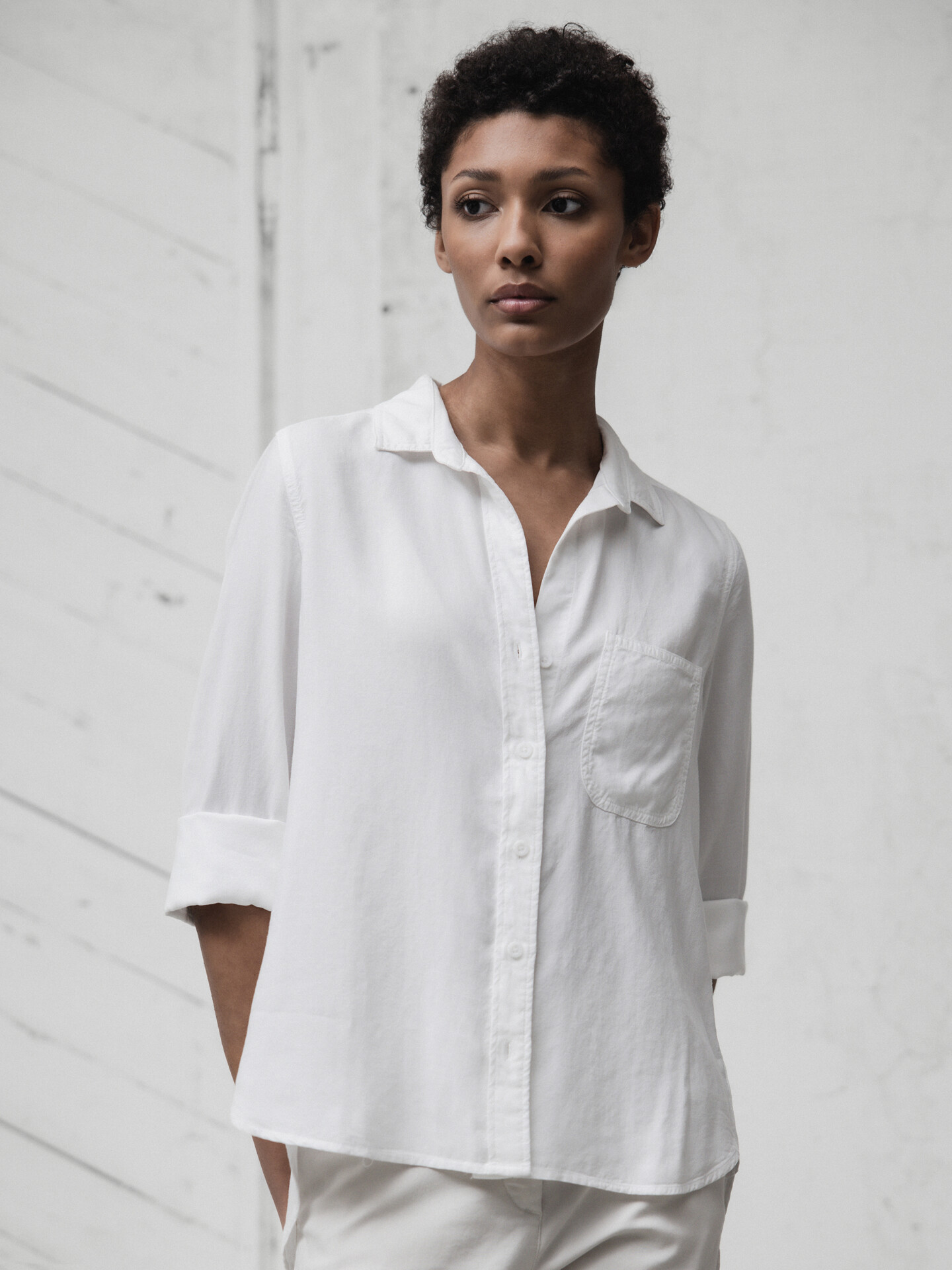 Hemdbluse von BELLA DAHL WHITE online shoppen – DANIELS