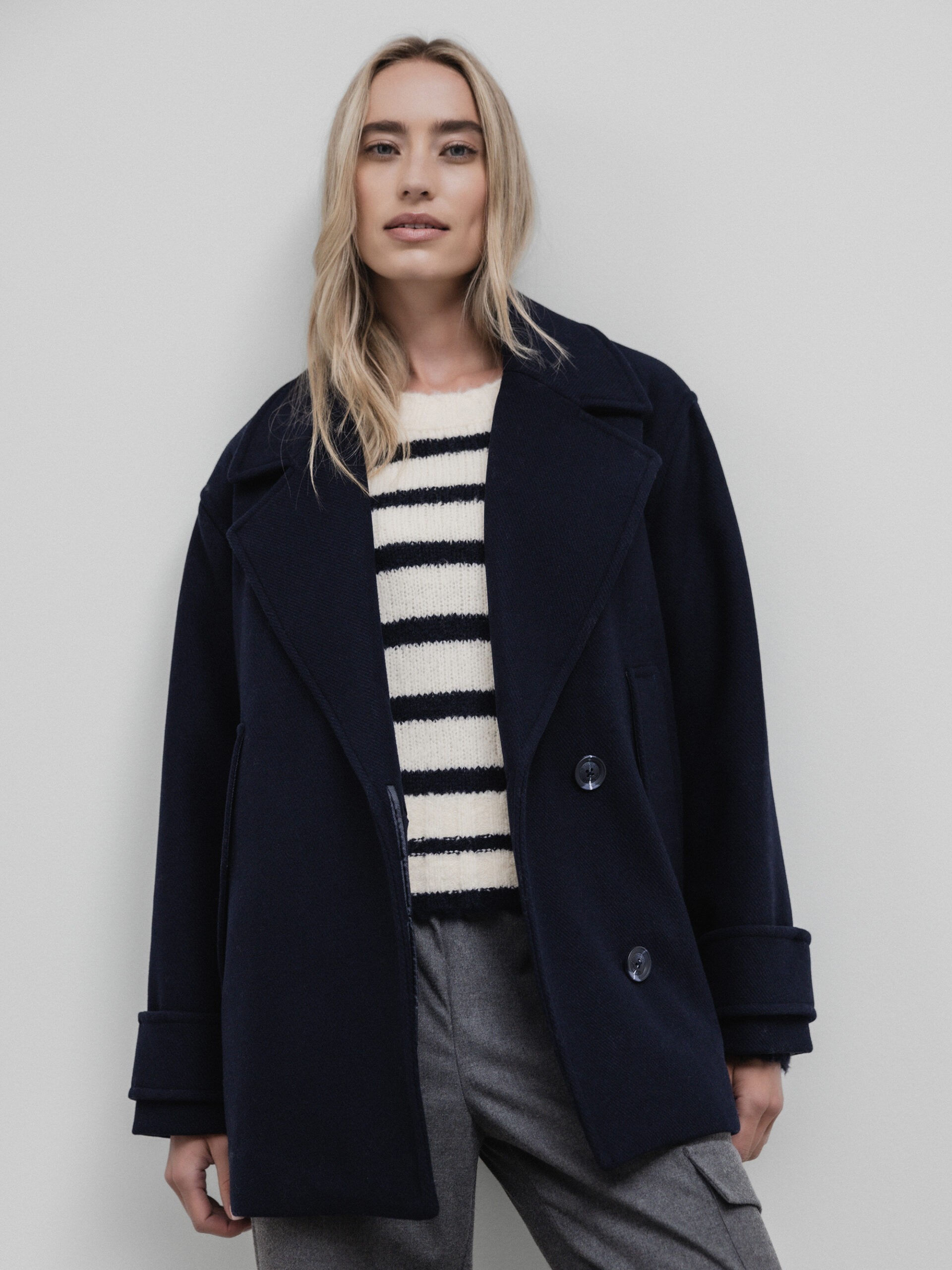 Caban von IQ STUDIO 3724 NAVY online shoppen – DANIELS