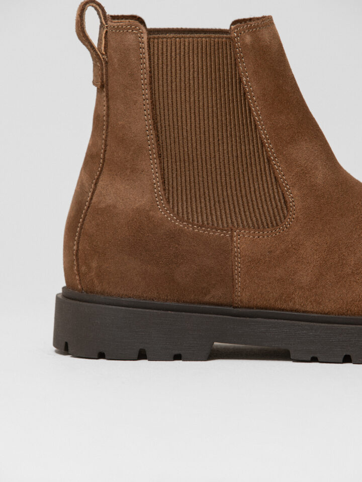 Chelsea-Boots aus Veloursleder von DANIELS BRAUN online shoppen – DANIELS