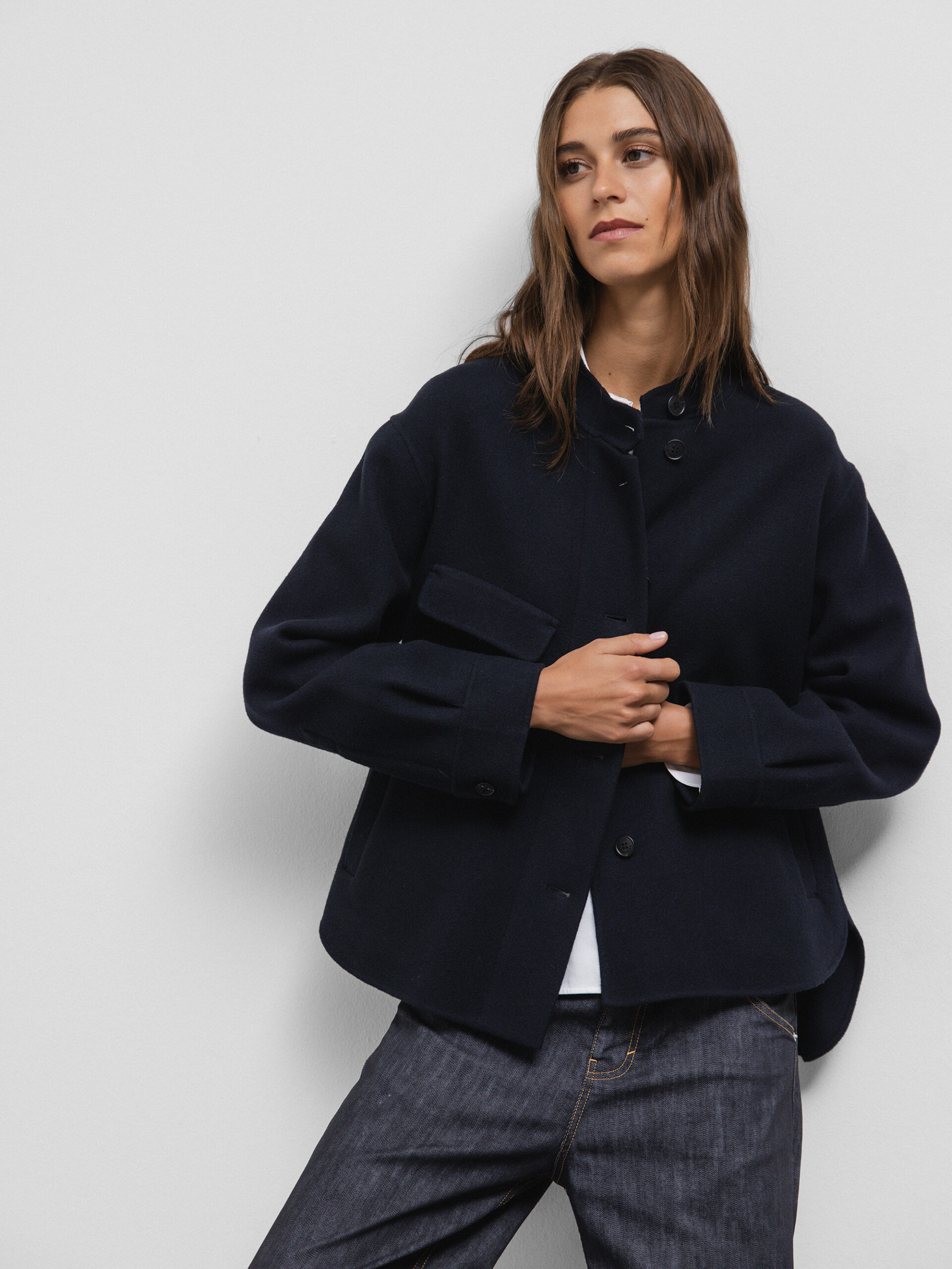 Wolljacke von LIS LAREIDA 900 SCHWARZ online shoppen – DANIELS