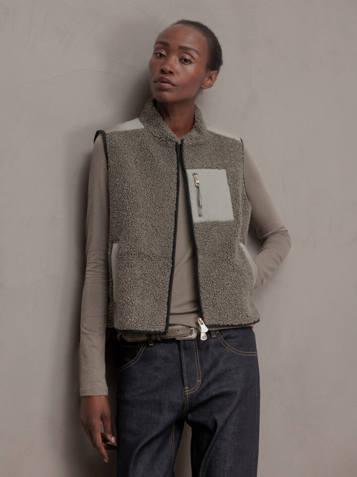 Weste von MOS MOSH 773 DUSTY OLIV online shoppen – DANIELS